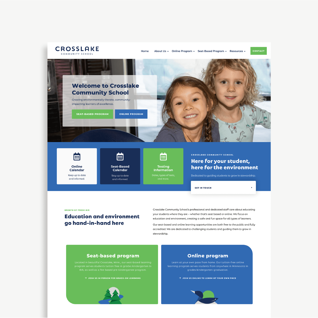 Crosslake Community School - Grace Built Co.